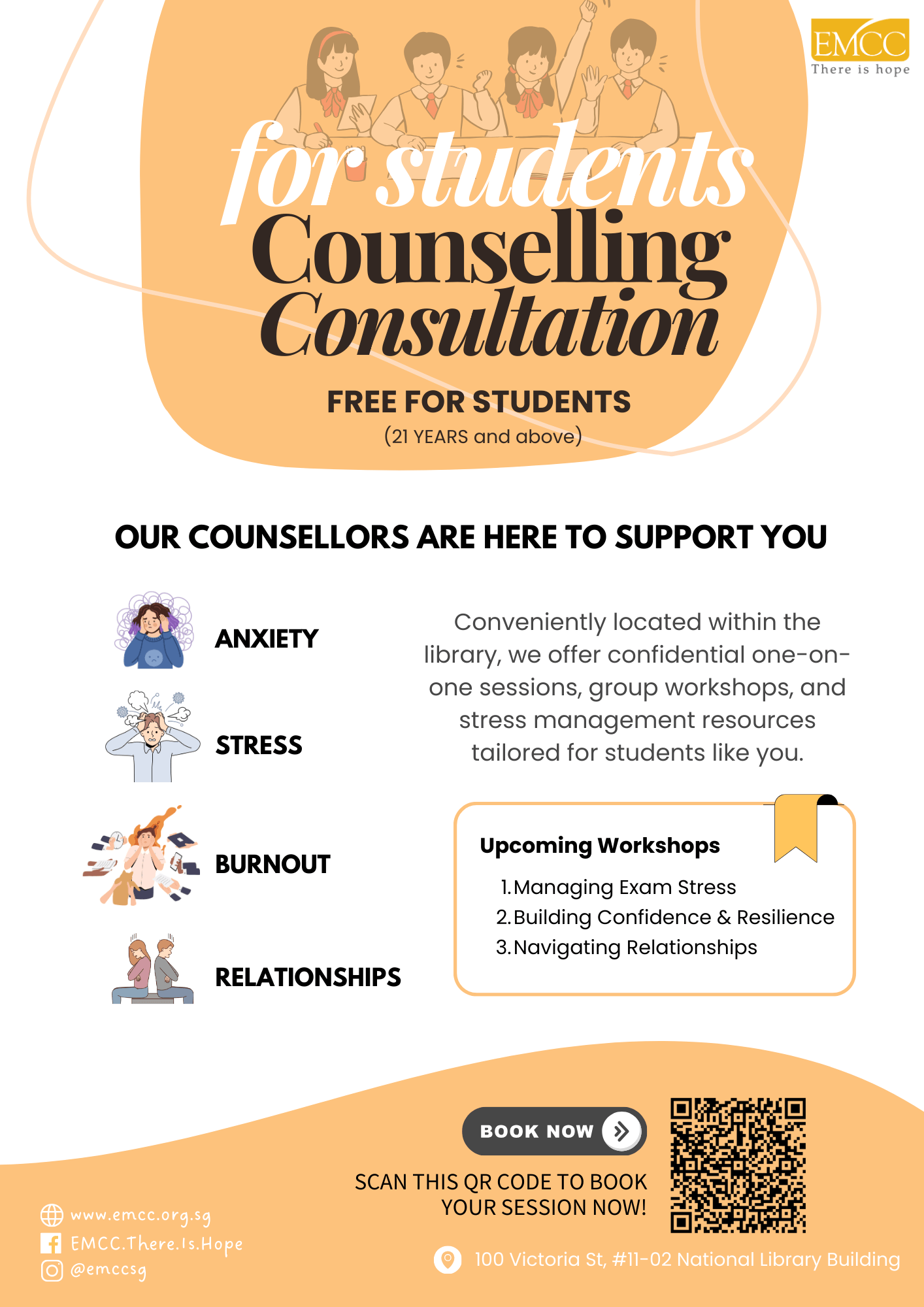 A Student Support Space for You | Eagles Mediation & Counselling Centre Ltd