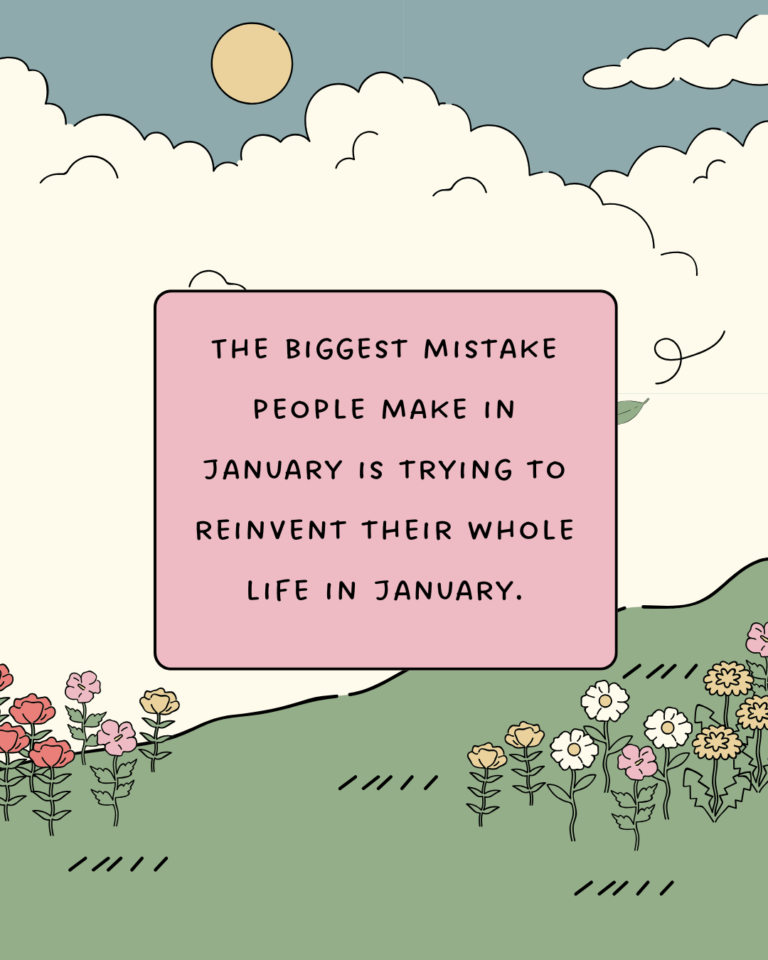You Don’t Need to Reinvent Your Whole Life in January | Eagles ...